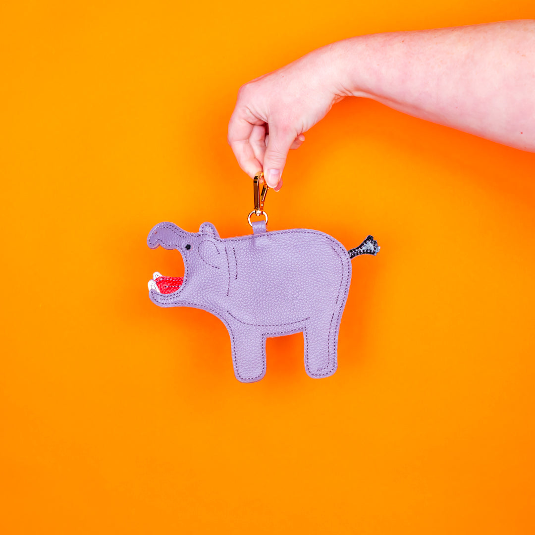 Hippo Coin Purse | Wicker Darling