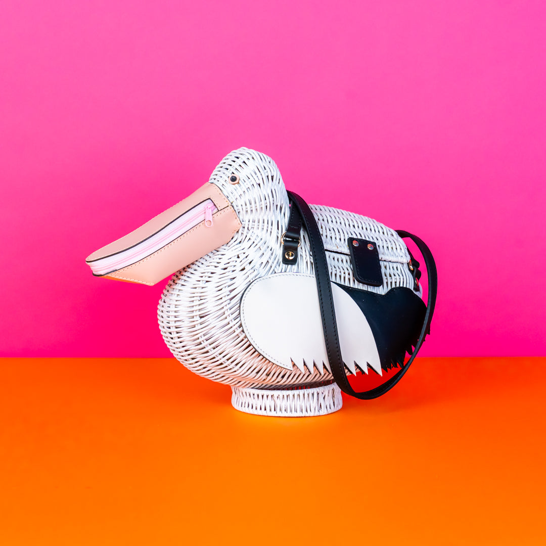 Percival the Pelican Bag | Wicker Darling